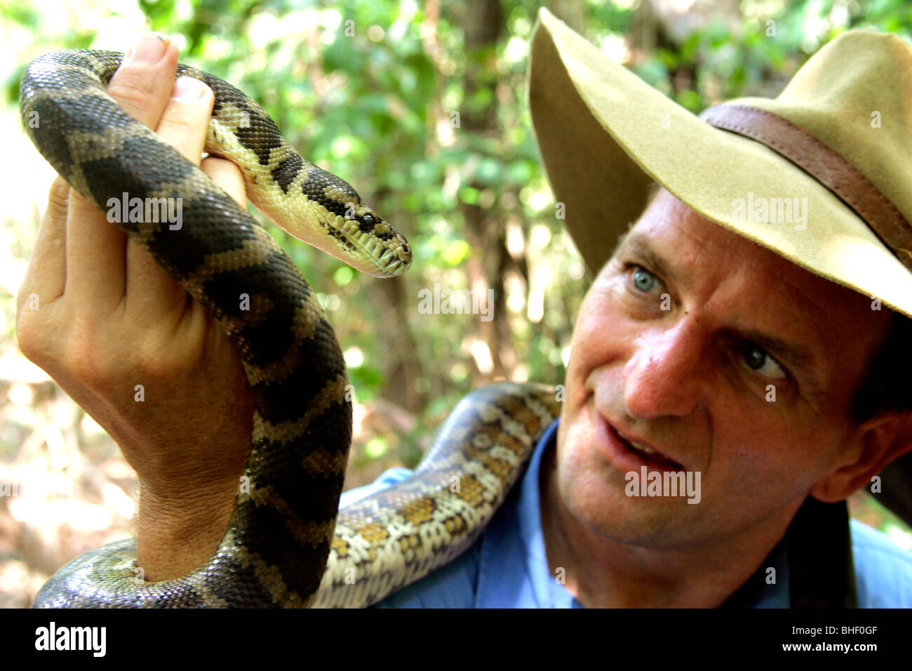 Snake handler australia hi-res stock photography and images - Alamy
