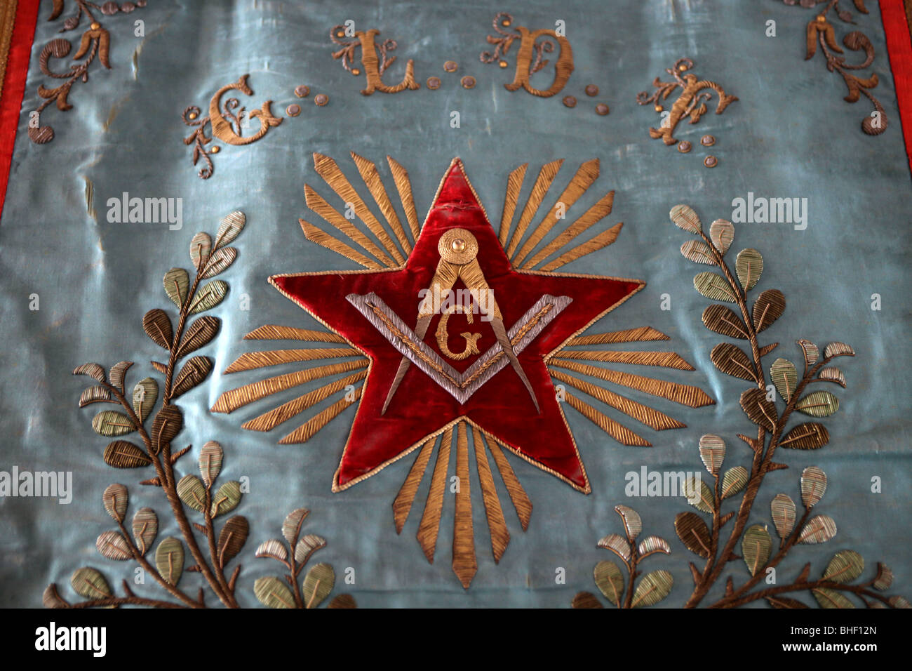 Freemasonry : Freemason symbol Stock Photo - Alamy