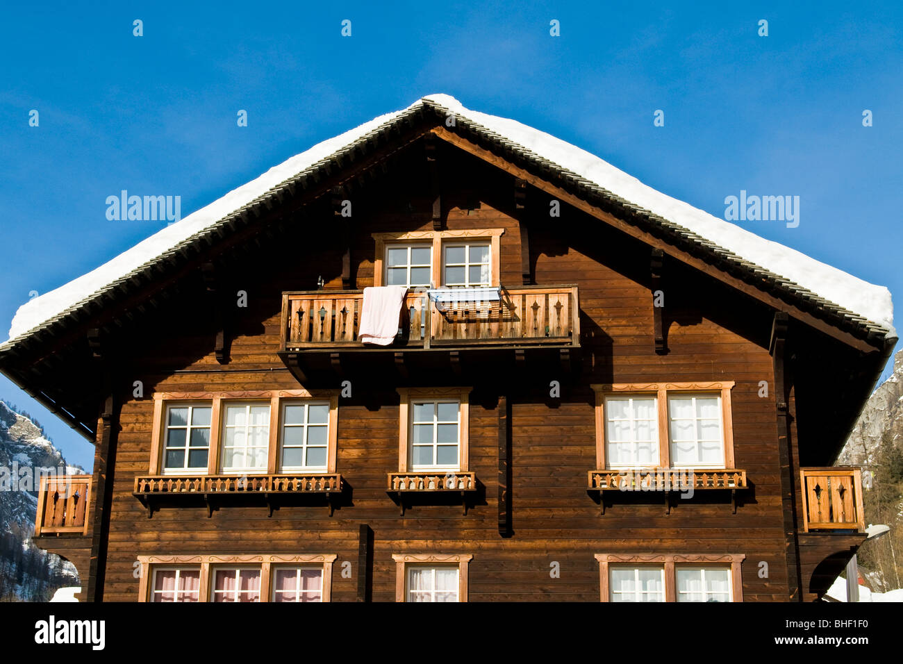 Traditional houses, Formazza, Val Formazza, Italy Stock Photo - Alamy