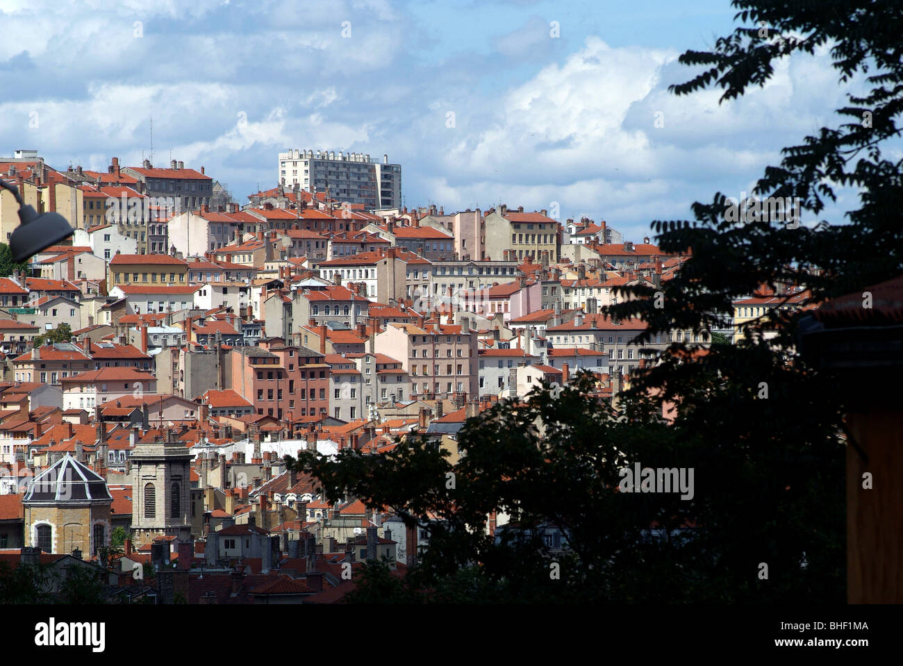 Lyon (69) : La Croix Rousse district Stock Photo - Alamy