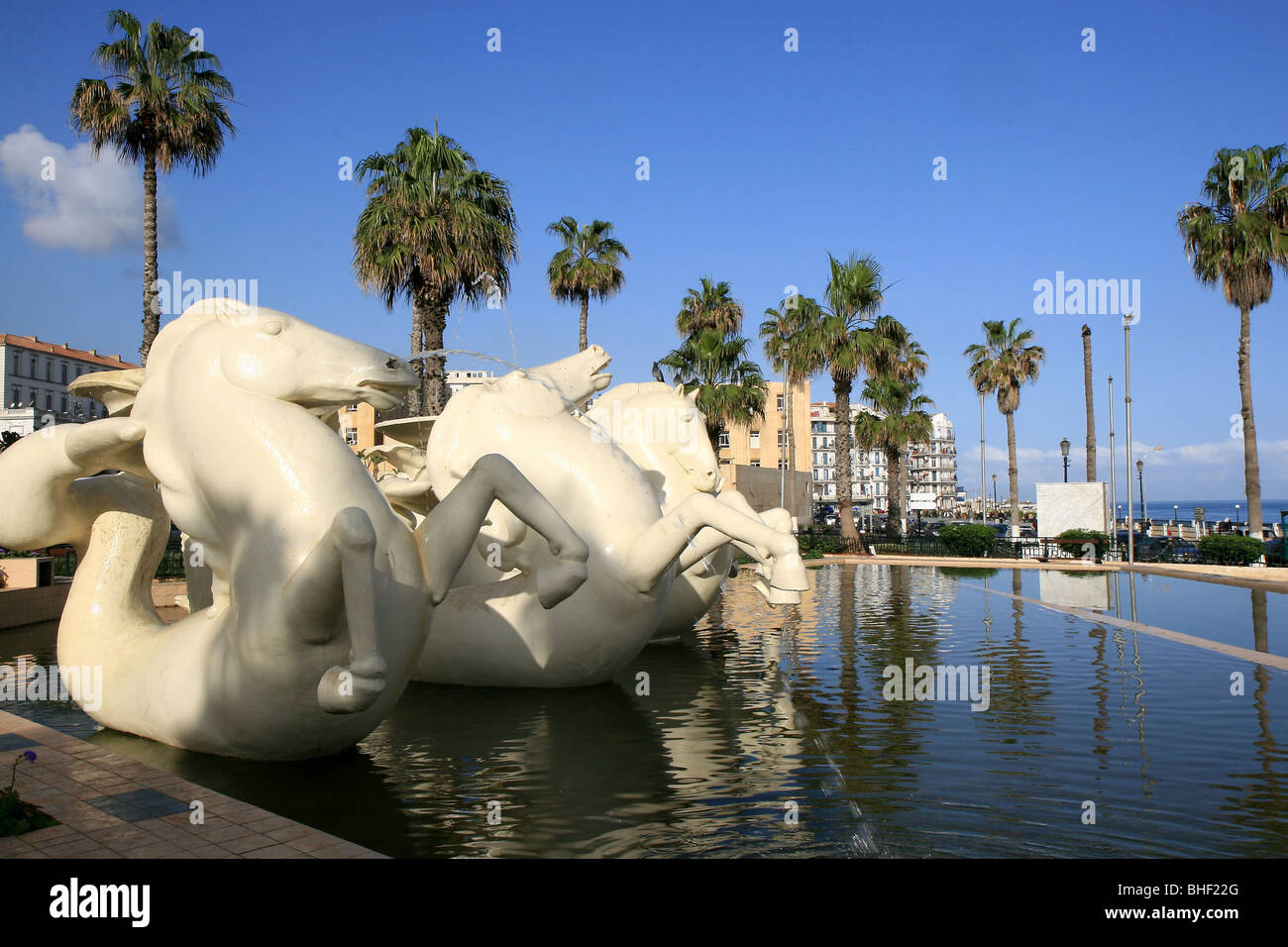Algeria; Bab el-Oued: the waterfront Stock Photo - Alamy