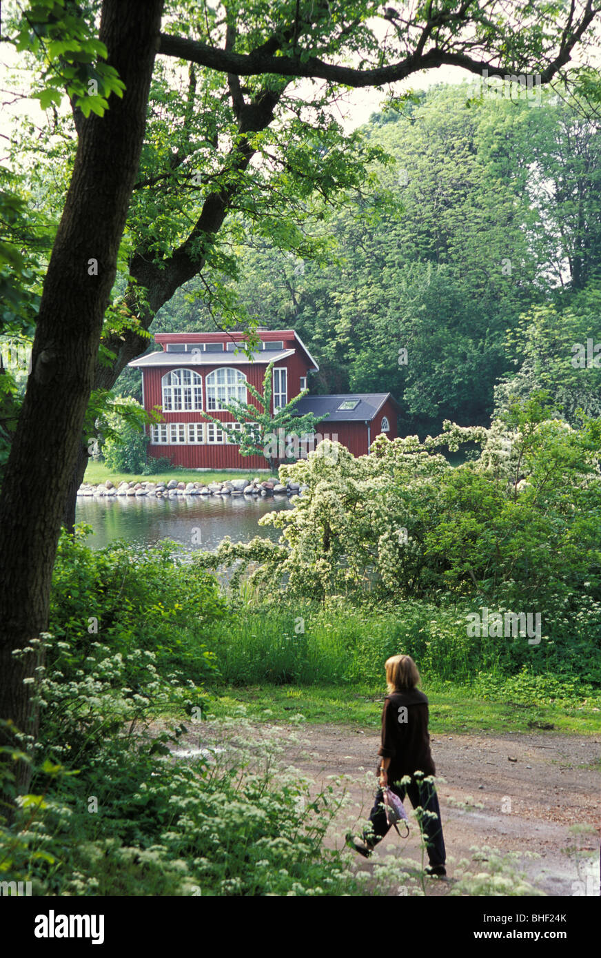 Copenhagen, Denmark : park Stock Photo - Alamy