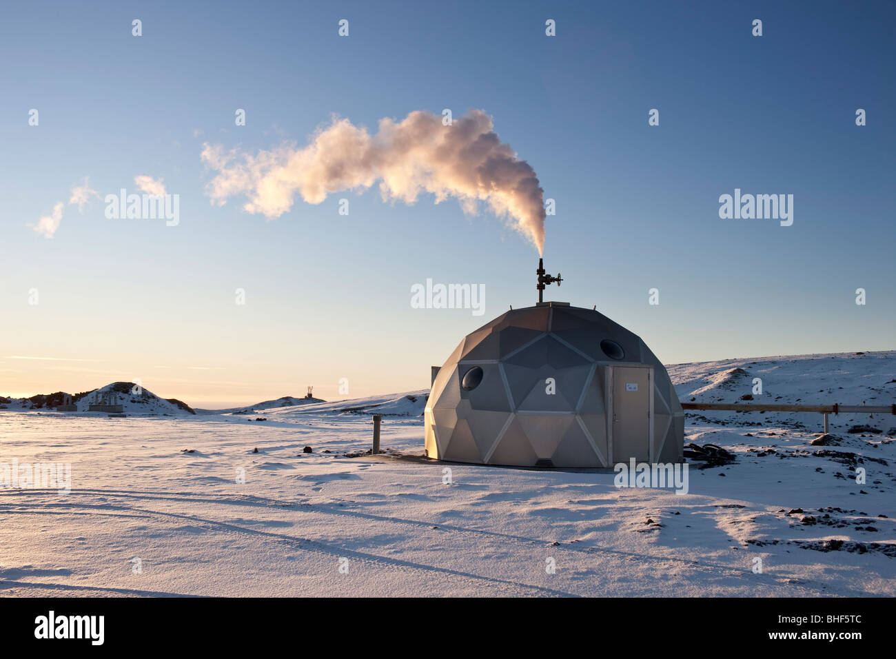 The geothermal Powerplant at Hellisheidi, Iceland Stock Photo - Alamy