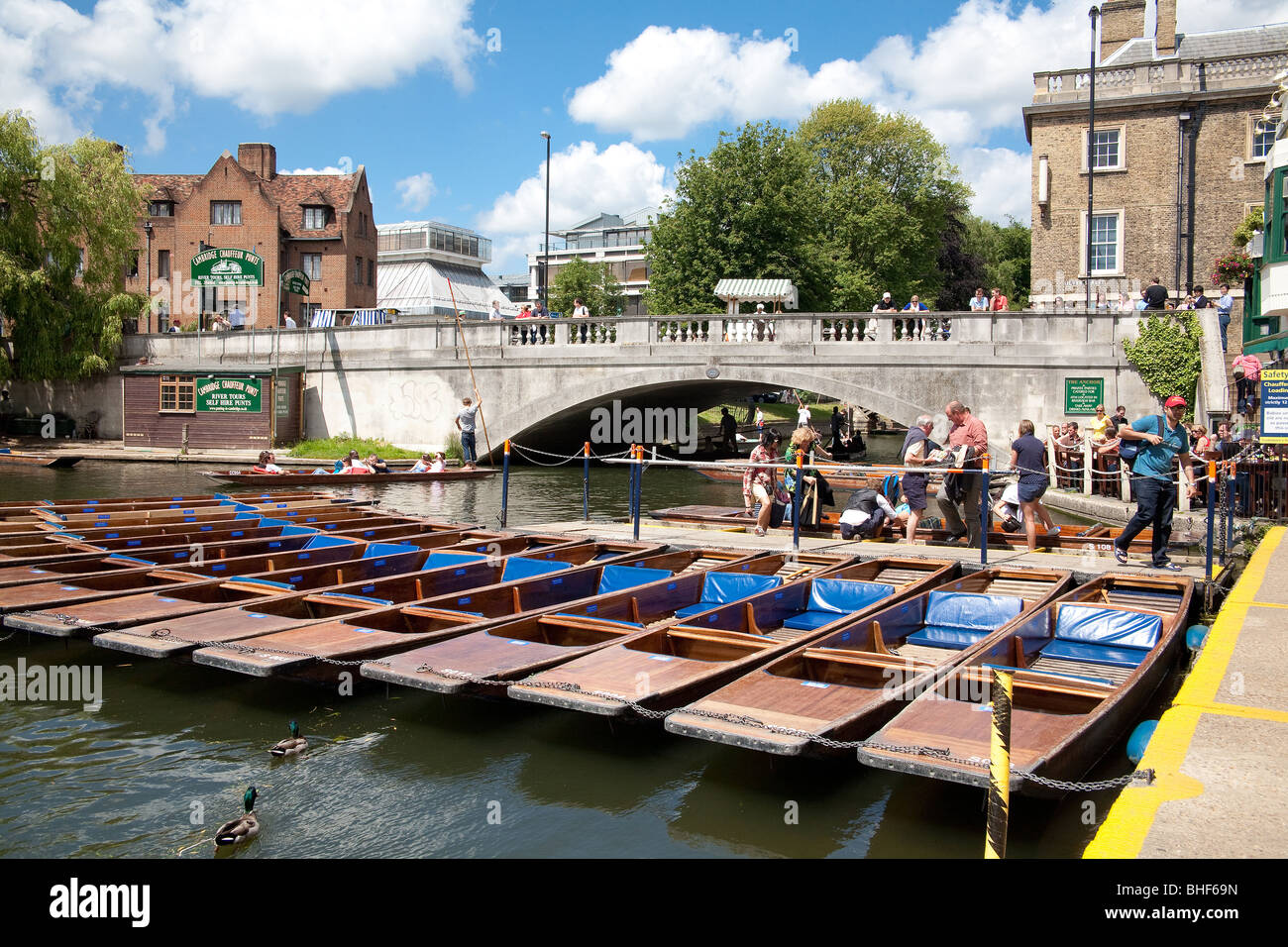 Silver street bridge cambridge hi-res stock photography and images - Alamy