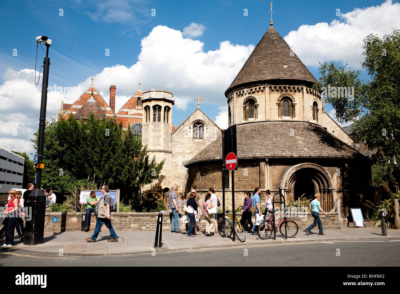 Church of The Holy Sepulchre, in central Cambridge. Oldest round Church ...