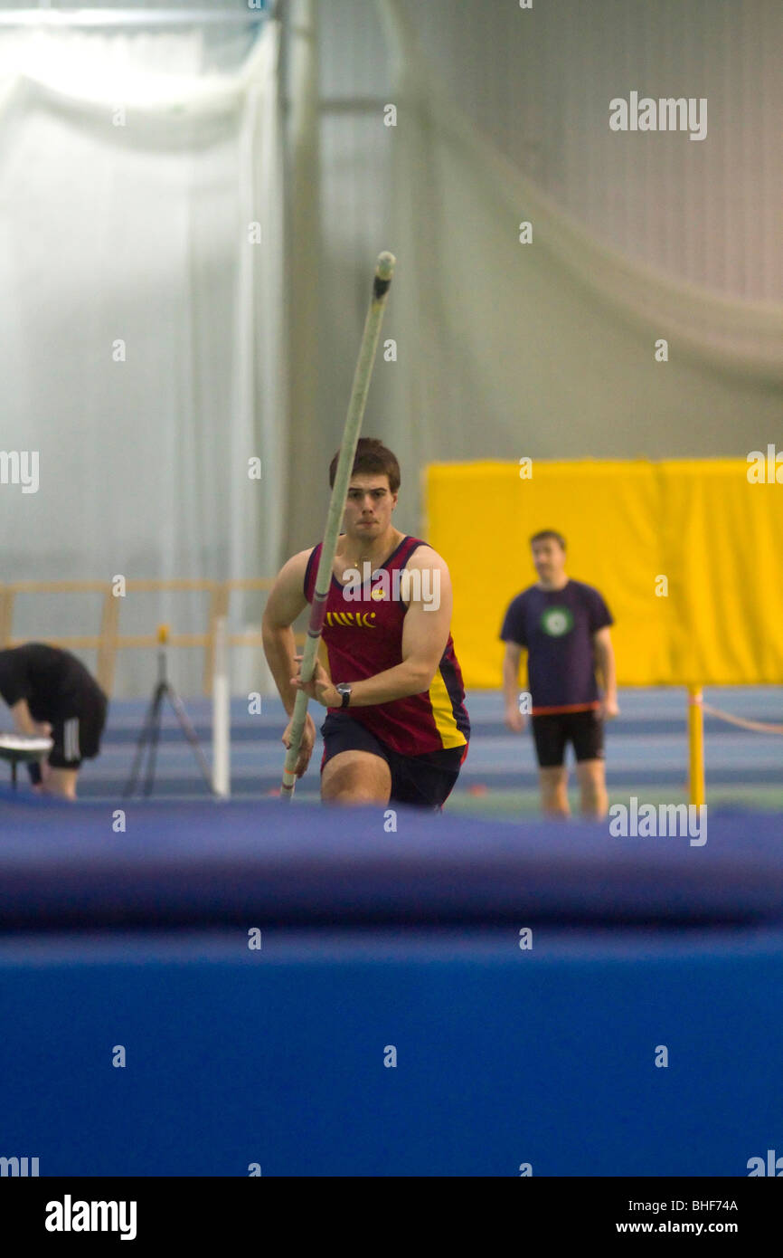 Indoor athletics action from the BUCS championships held in Sheffield ...