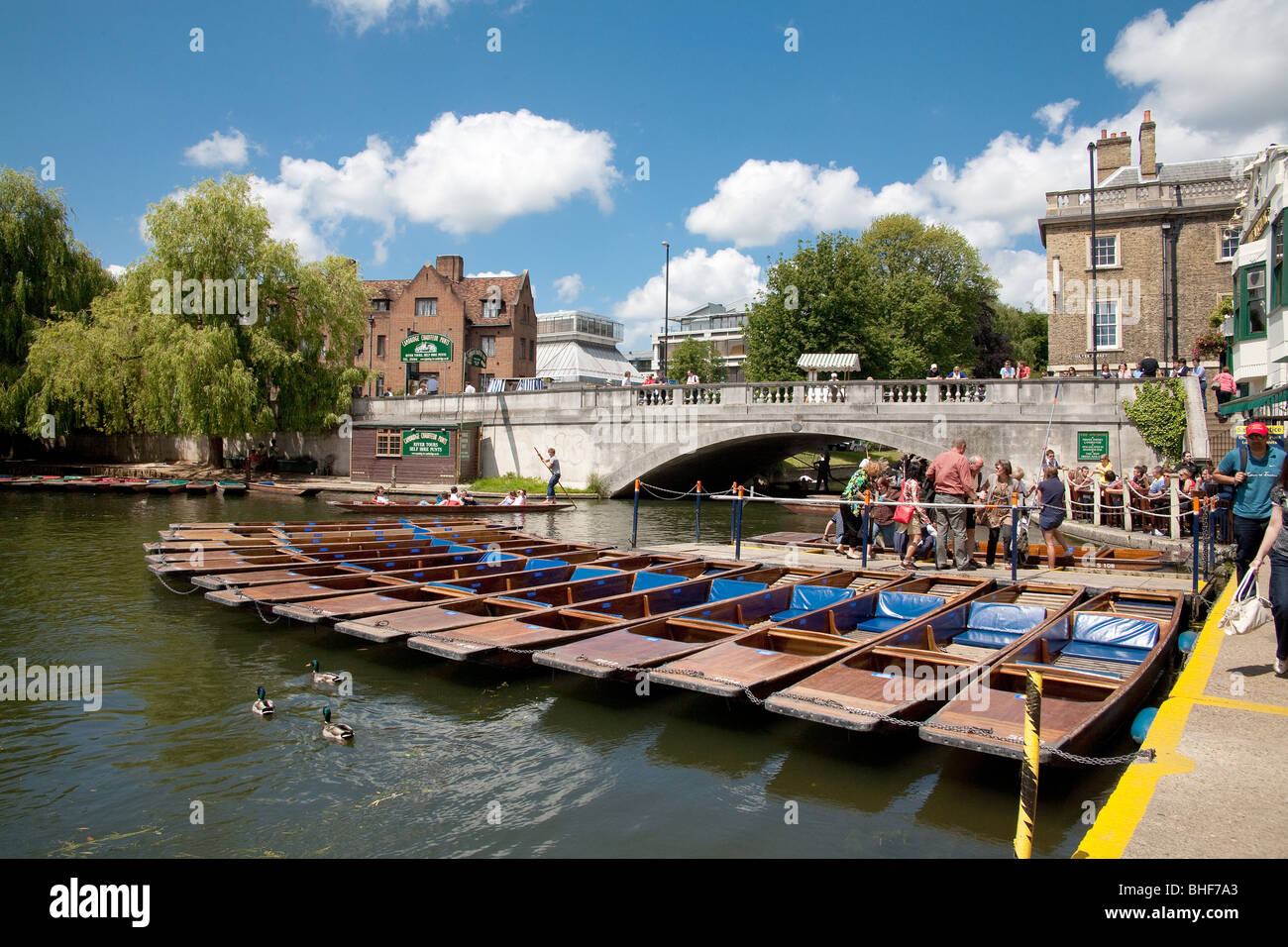 Silver street bridge cambridge hi-res stock photography and images - Alamy