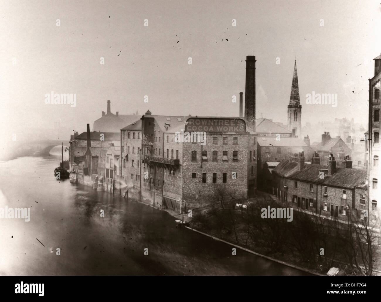 The Rowntree’s Cocoa Works Factory, Rowntree’s North Street factory ...
