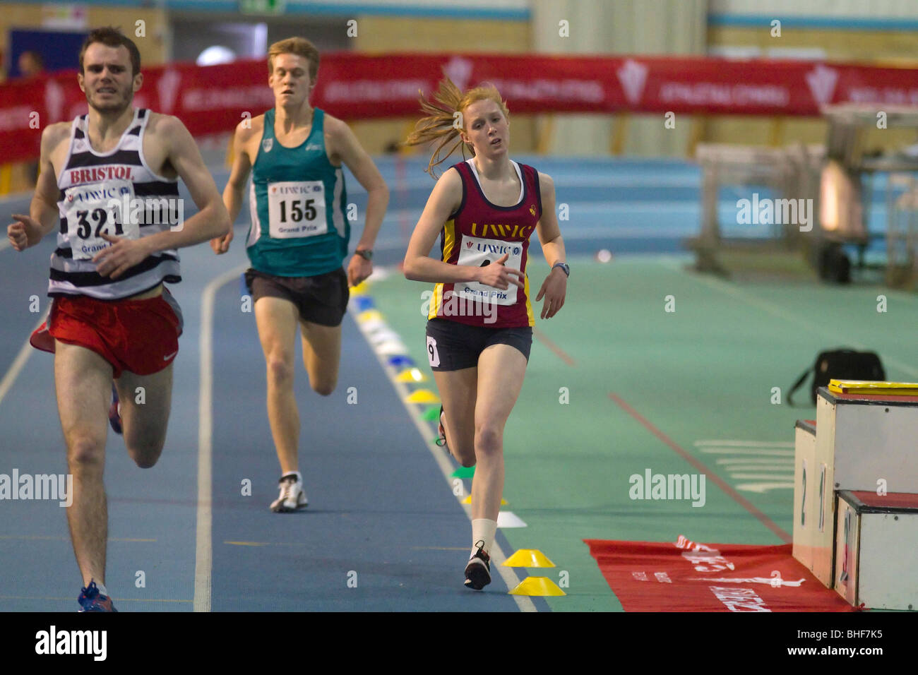 Indoor athletics action from the BUCS championships held in Sheffield ...