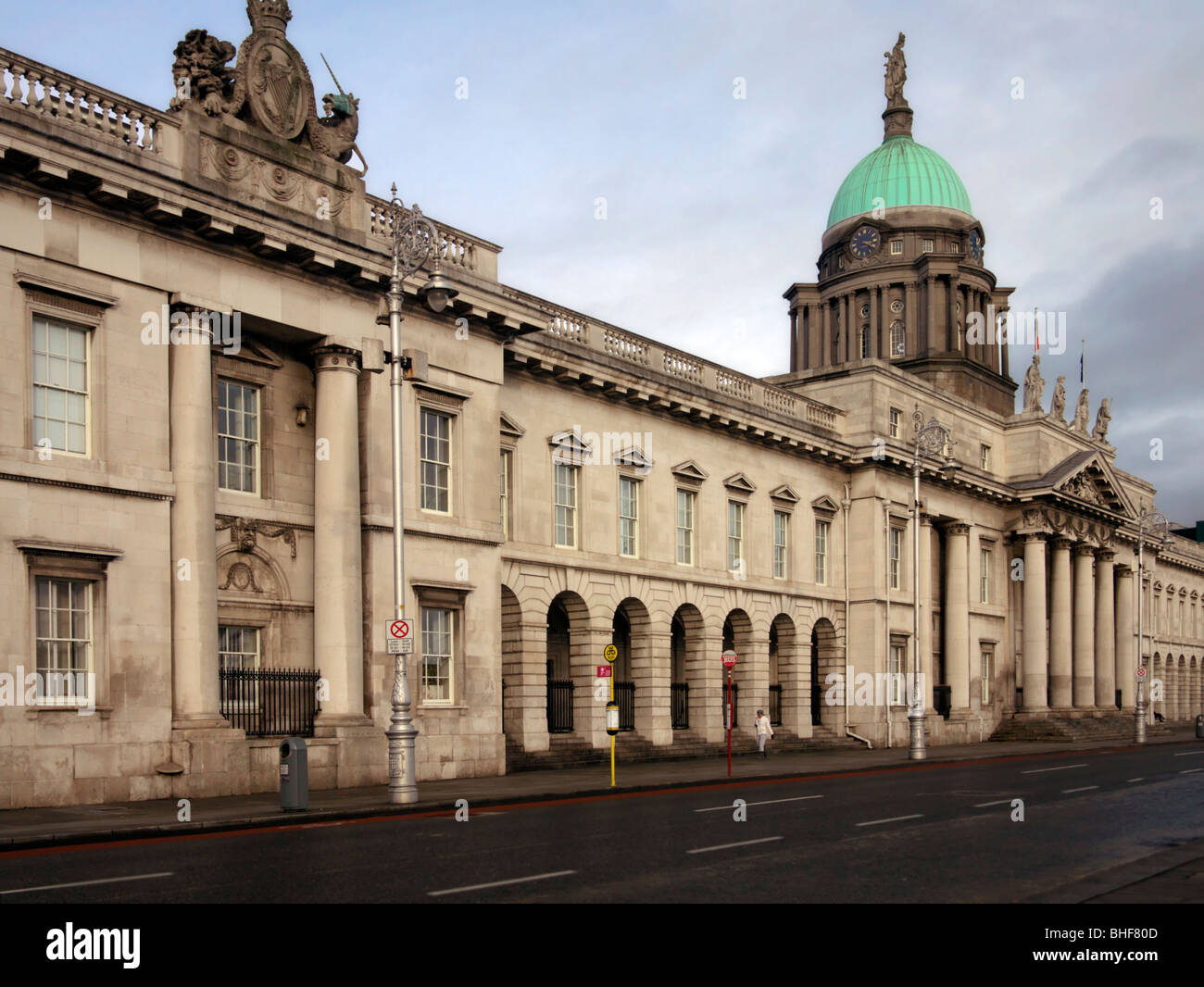 Custom House Dublin Ireland Stock Photo - Alamy