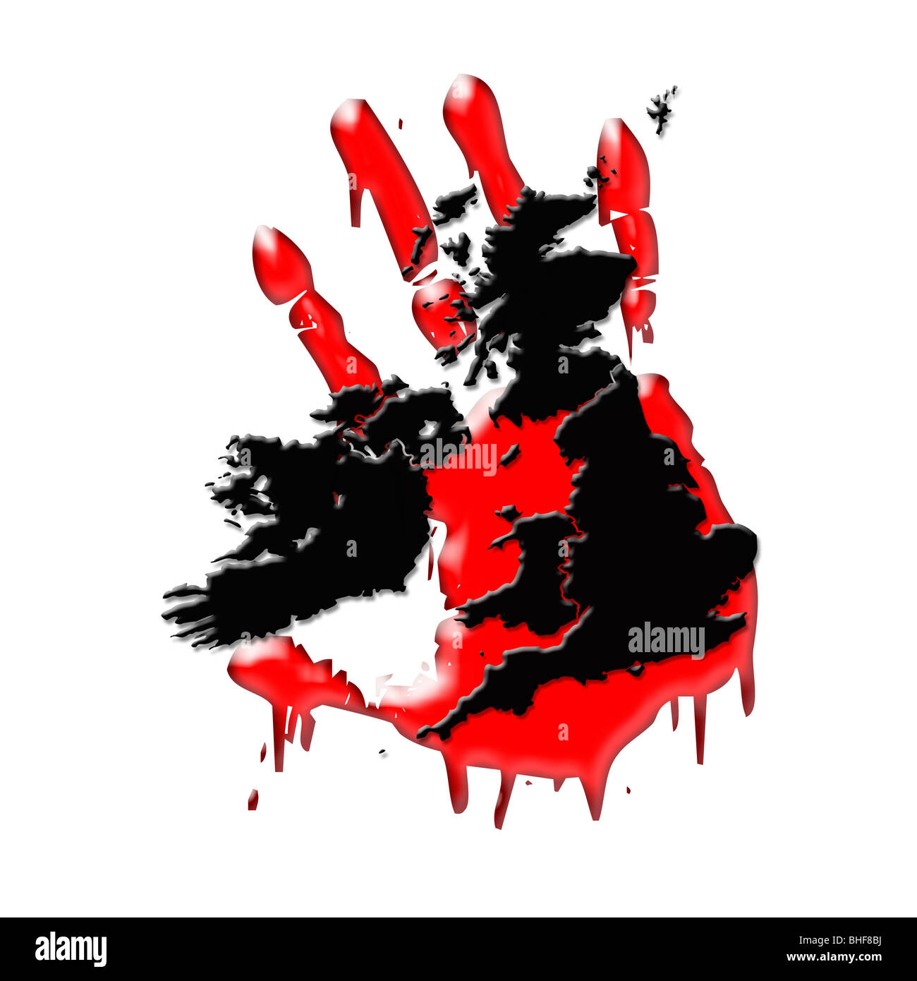Bloody map hi-res stock photography and images - Alamy
