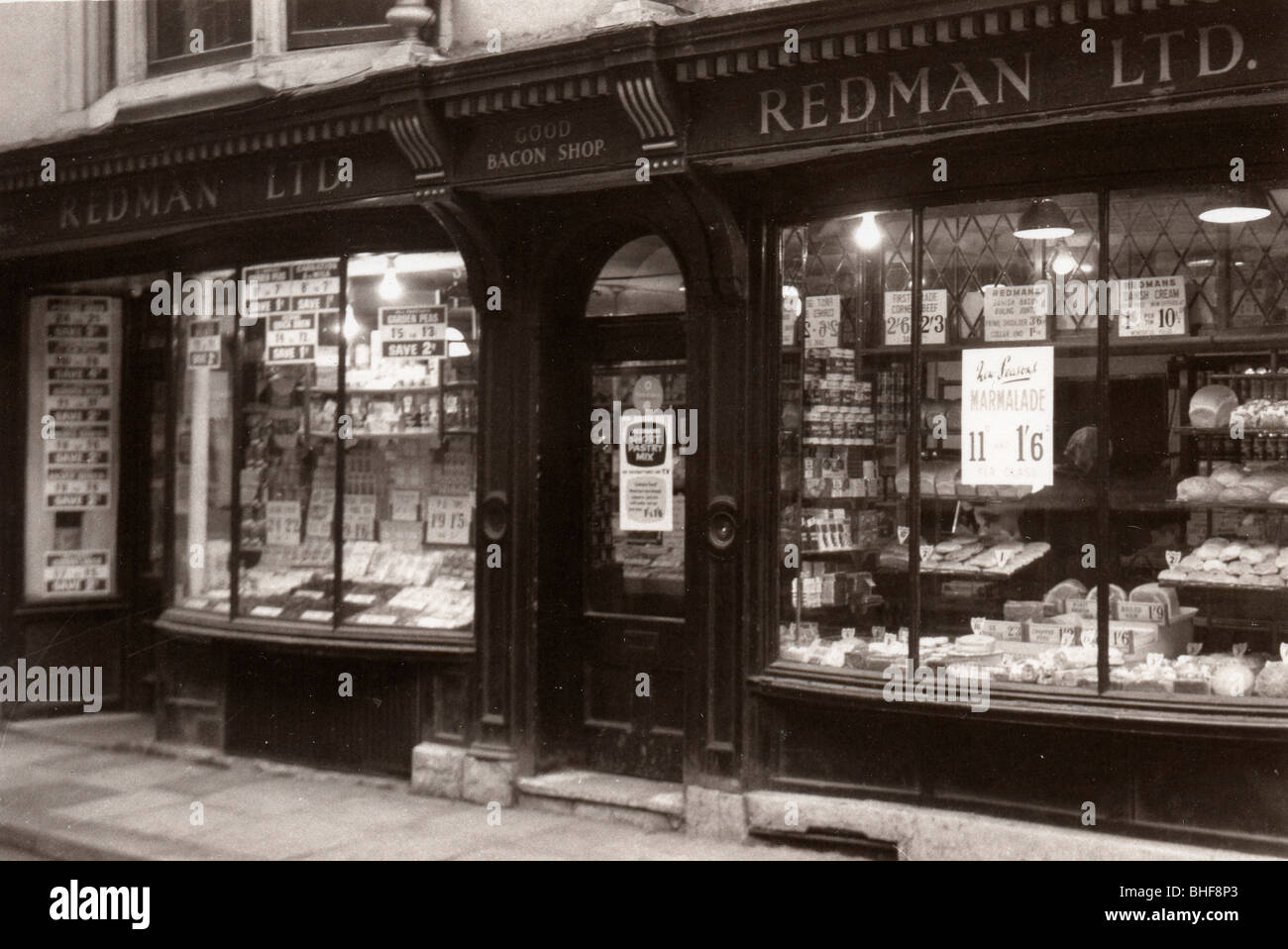 Grocer’s shop front, Pavement, York, Yorkshire, 1963. Artist: Unknown ...