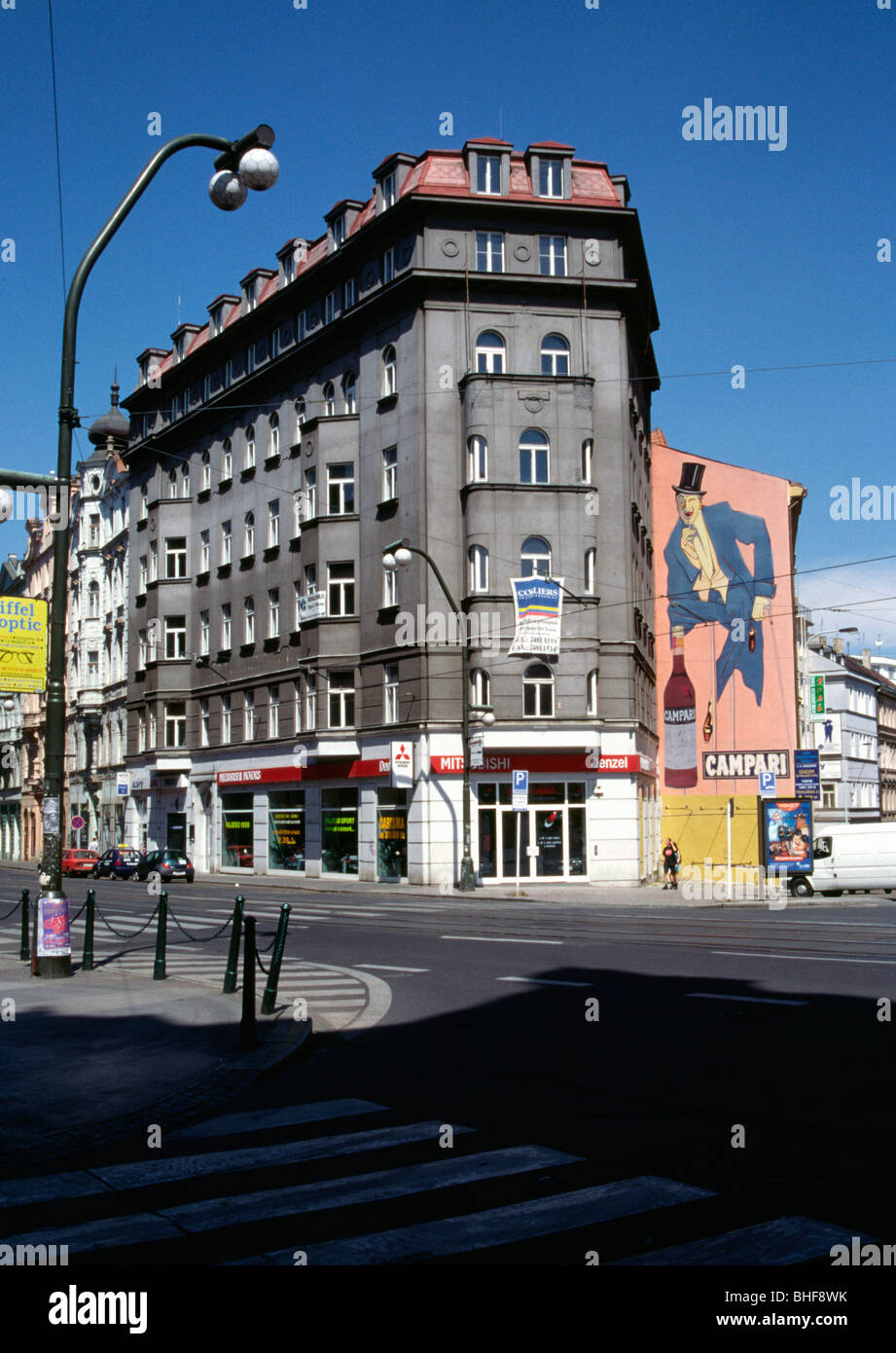 Old prague poster hi-res stock photography and images - Alamy