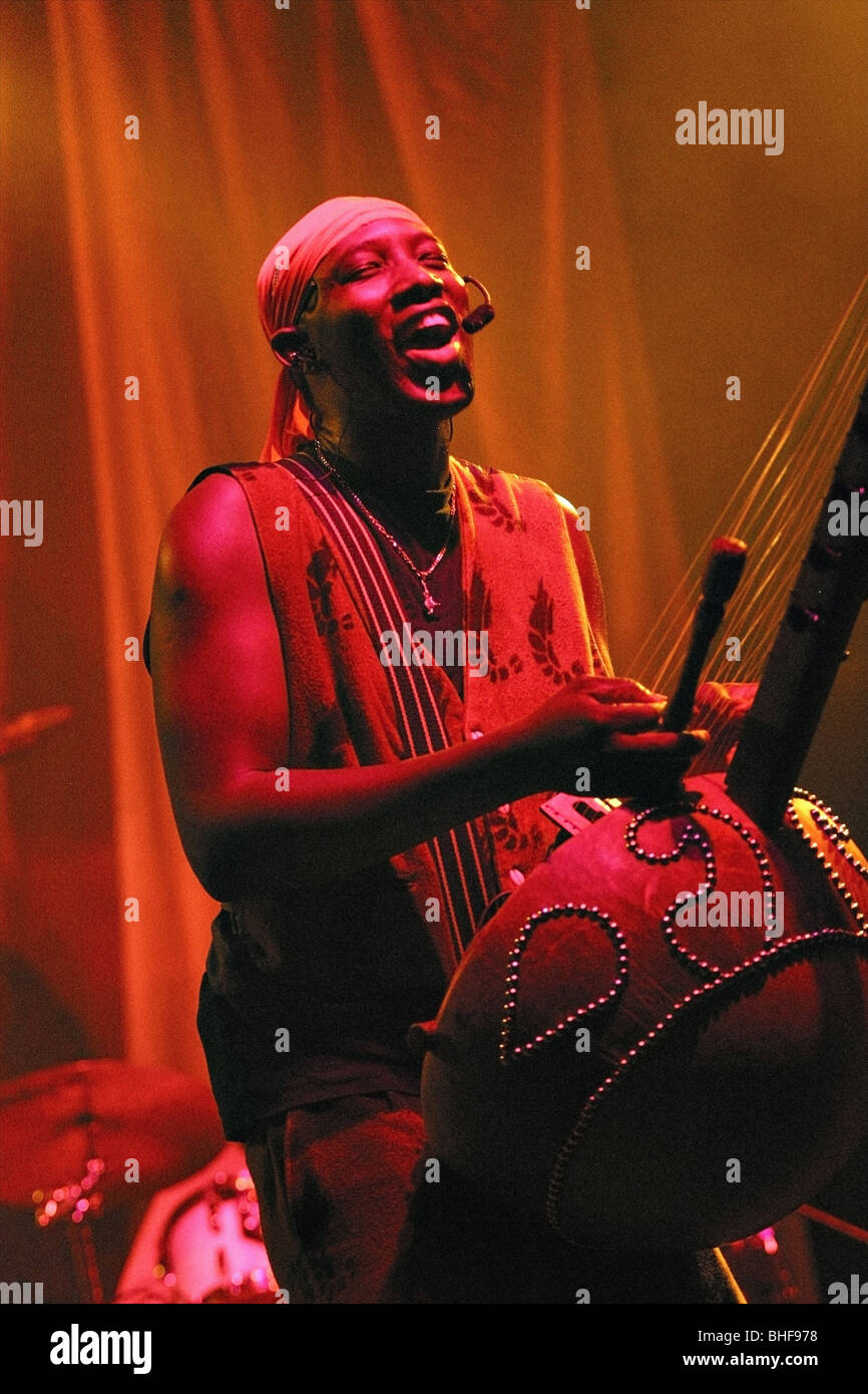 Afro Celt performing at Womad at The Eden Project 2003 Stock Photo - Alamy
