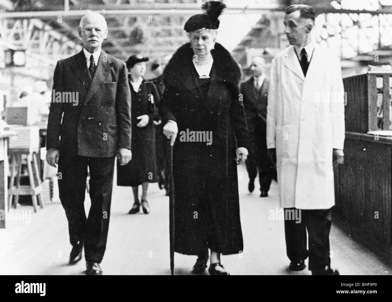 Visit of Queen Mary of Teck, York, Yorkshire, 1938. Artist: Unknown ...