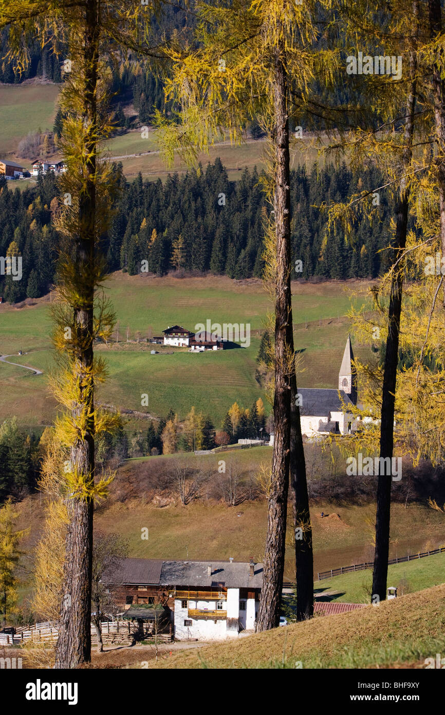 St. Magdalena, Villnoess Valley, Trentino-Alto Adige/Suedtirol, Italy ...