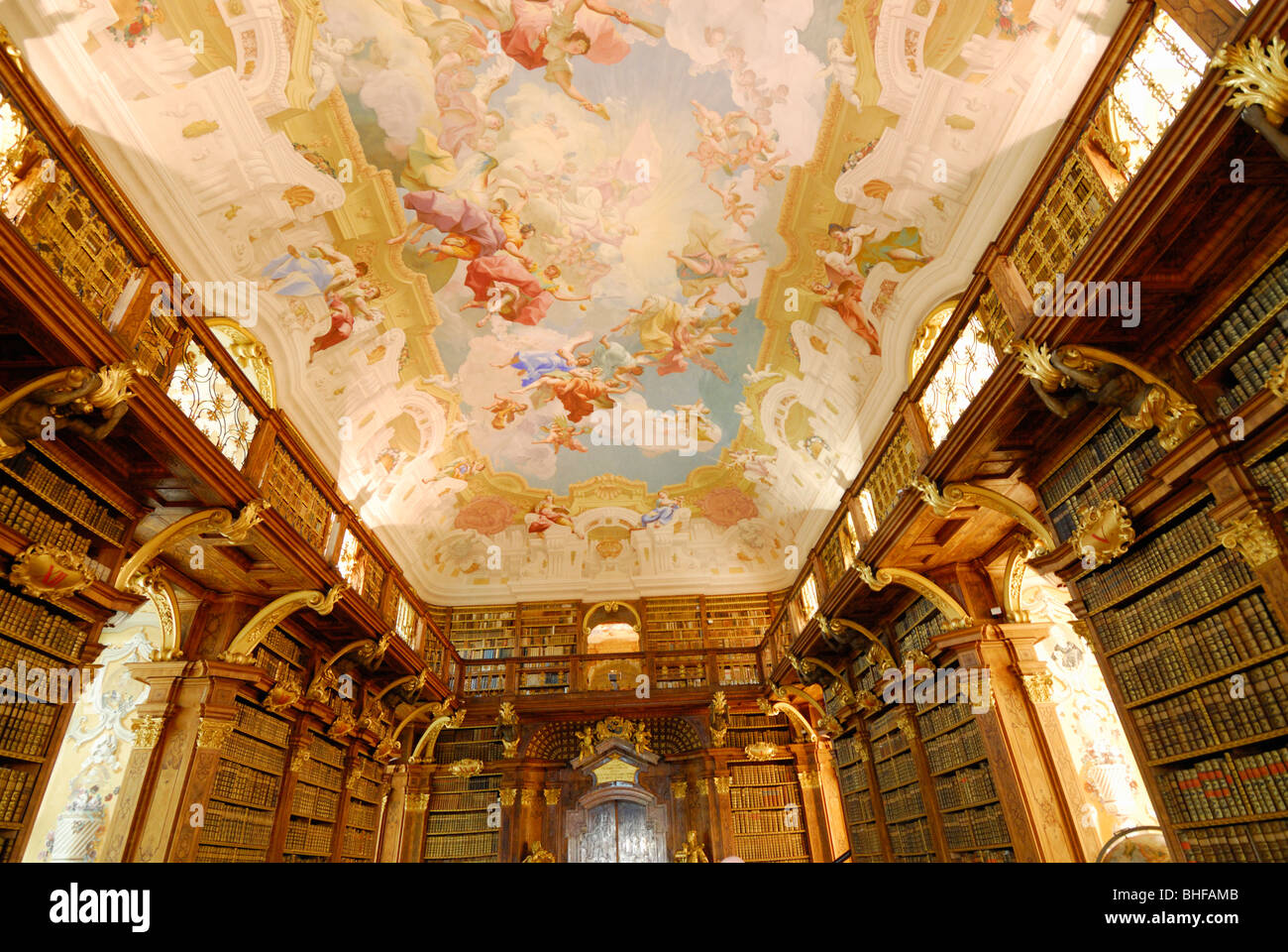 Melk abbey library hi-res stock photography and images - Alamy