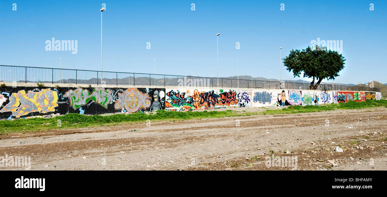 Graffiti decorated wall hi-res stock photography and images - Alamy