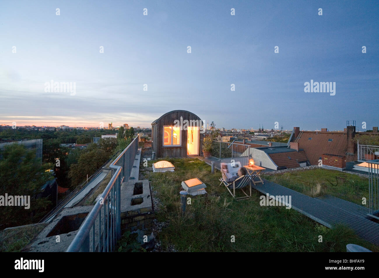 Rooftop studio, Berlin, Germany Stock Photo - Alamy