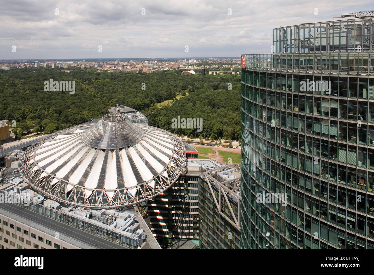 Architect helmut jahn potsdamer platz hi-res stock photography and ...
