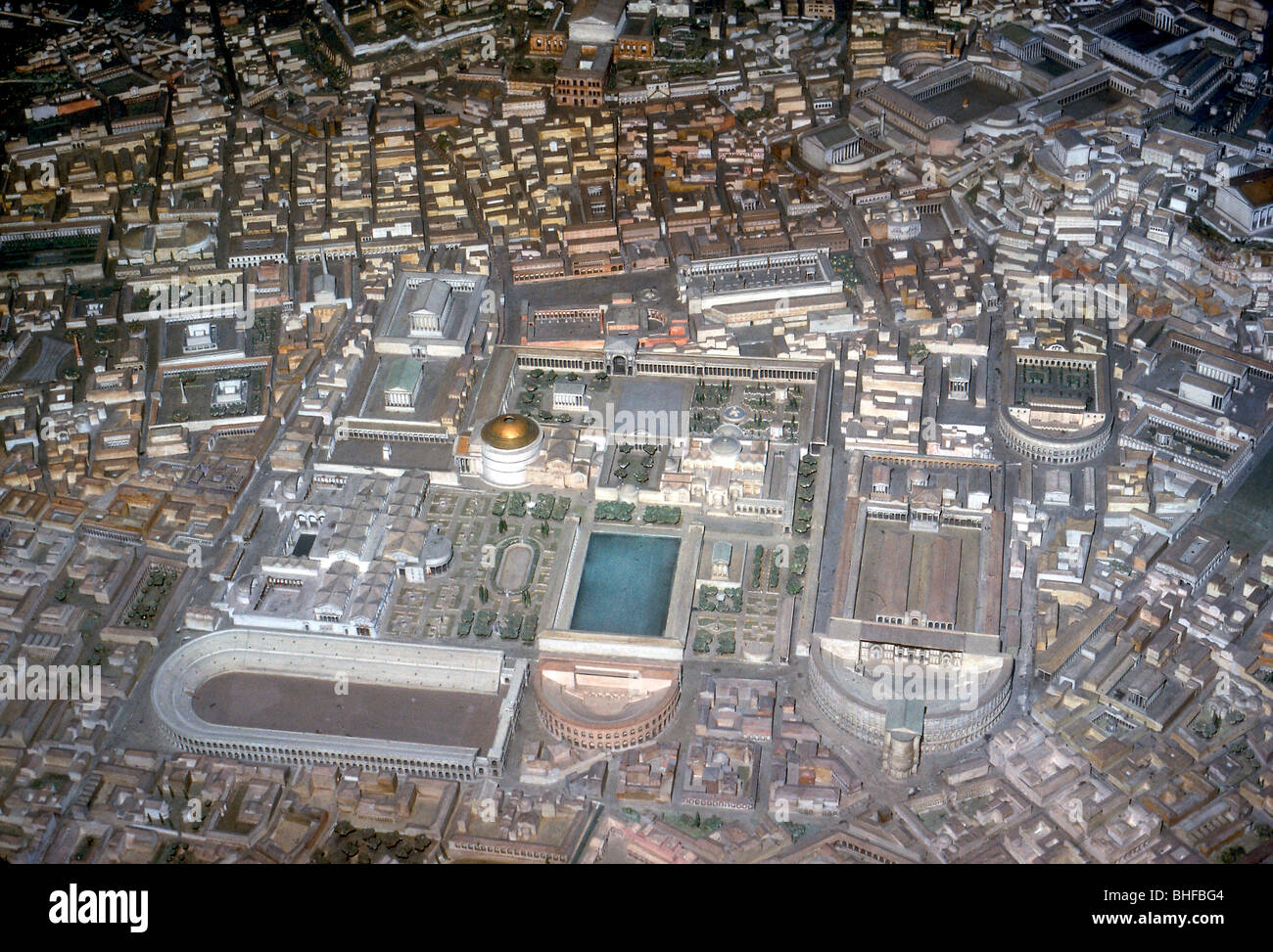 Model of imperial rome hi-res stock photography and images - Alamy