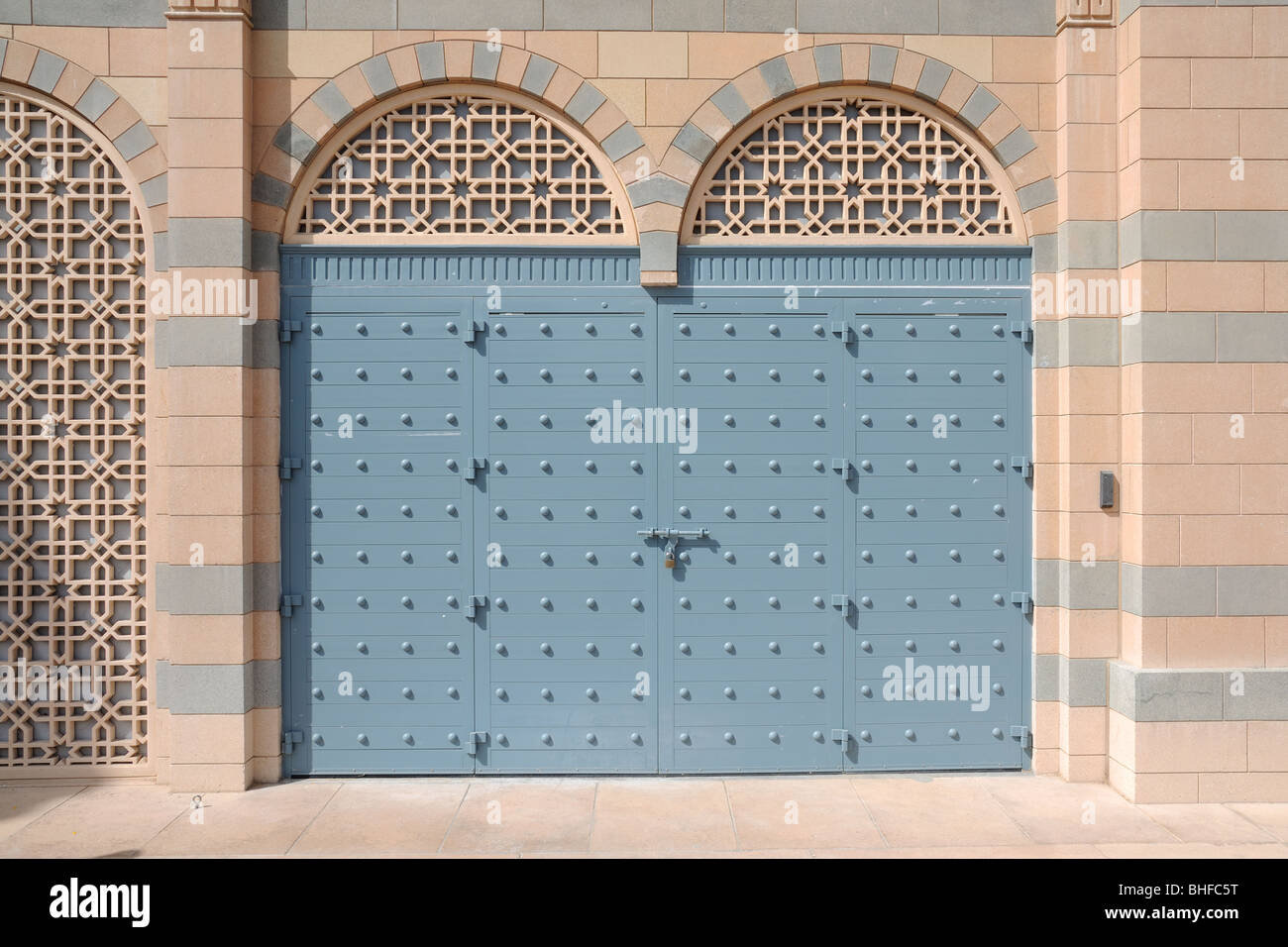 Arabic Style Door. Sharjah, United Arab Emirates Stock Photo - Alamy