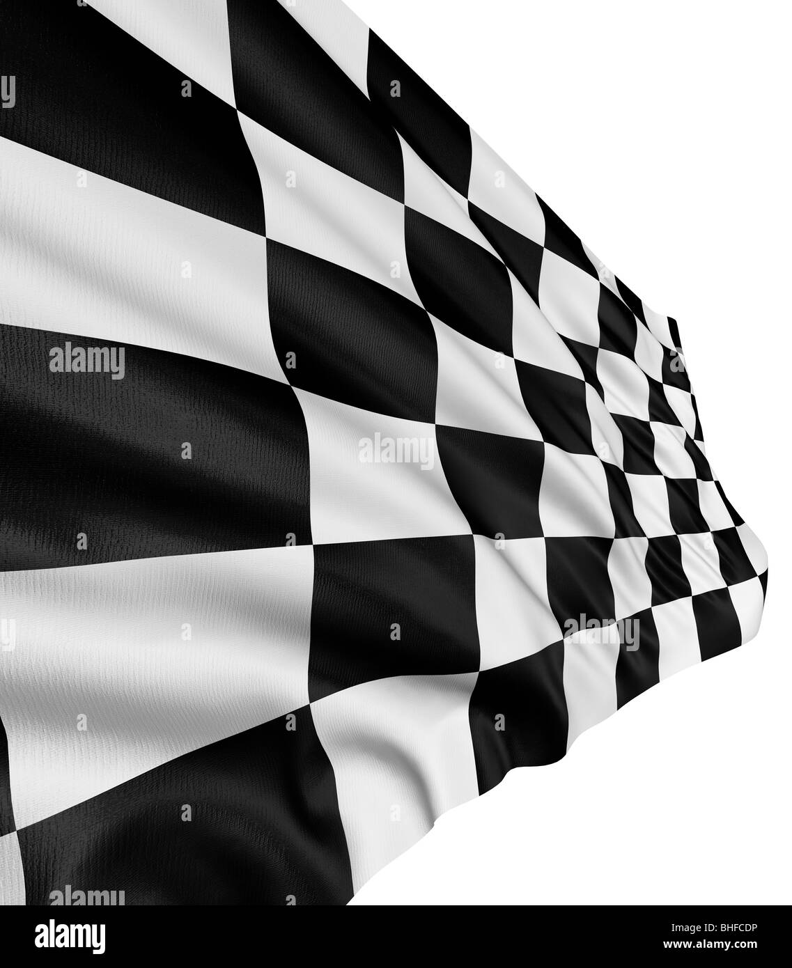 Checkered flag Black and White Stock Photos & Images - Alamy