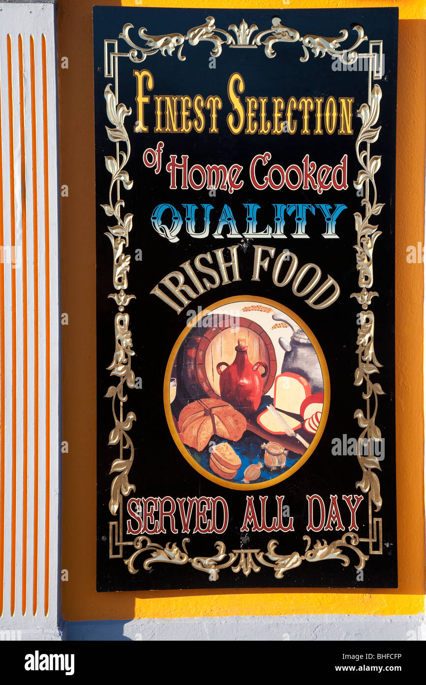 Irish pub sign hi-res stock photography and images - Alamy