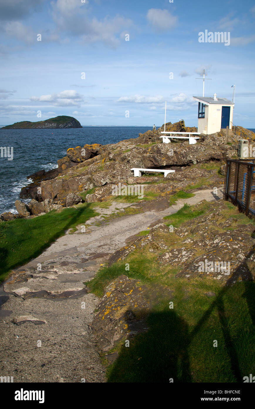 Dunbar East Lothian Scotland UK Harbour Harbor Sea Rocks Stock Photo ...