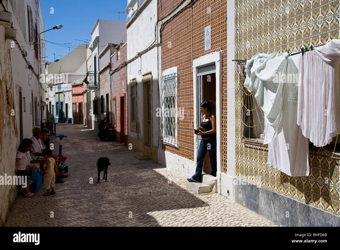 Portugal children playing algarve hi-res stock photography and images ...