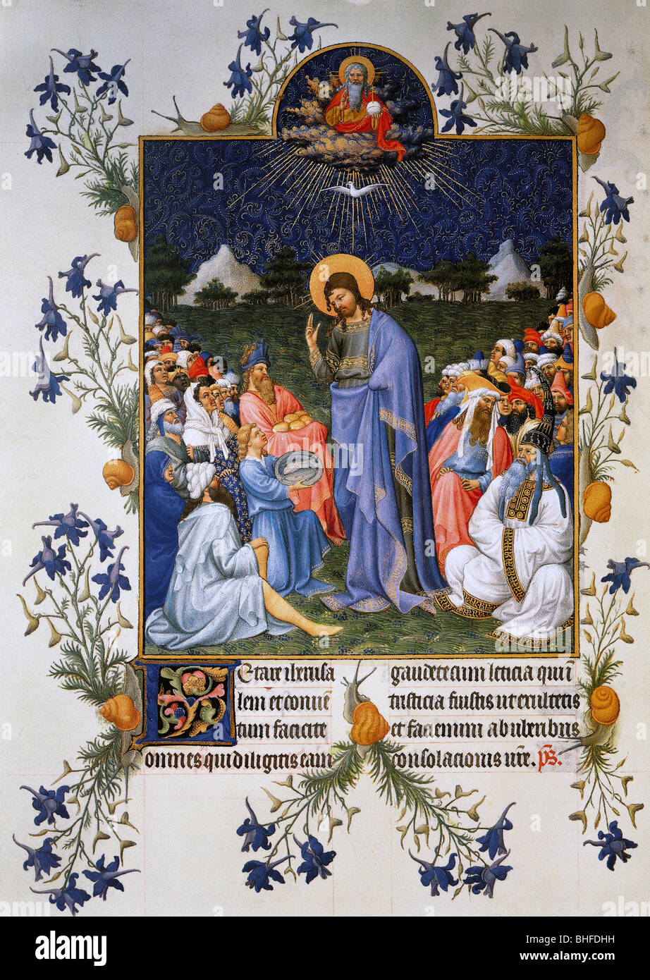 The book of hours of the duke of berry hi-res stock photography and ...