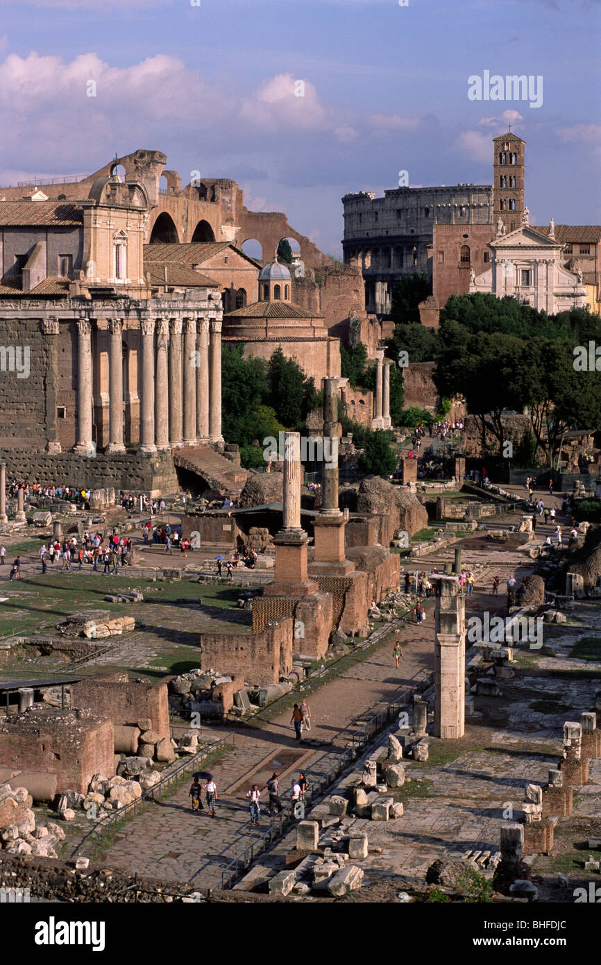 Via Sacra Forum Roma High Resolution Stock Photography and Images - Alamy