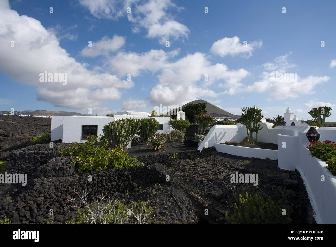 Former residence of artist and architect Cesar Manrique, museum ...