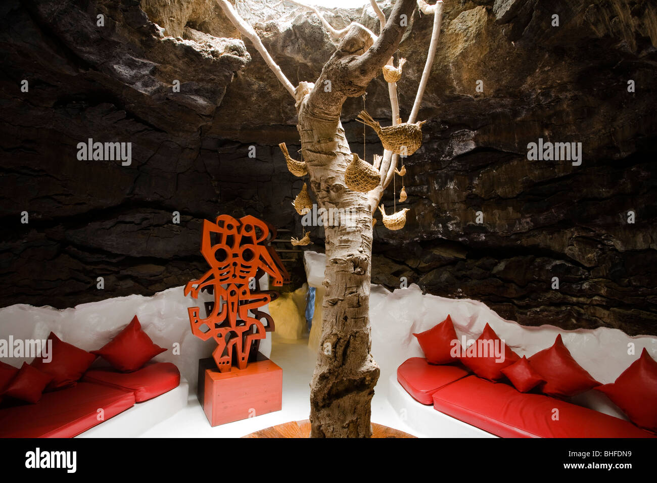 Former residence of artist and architect Cesar Manrique, museum ...