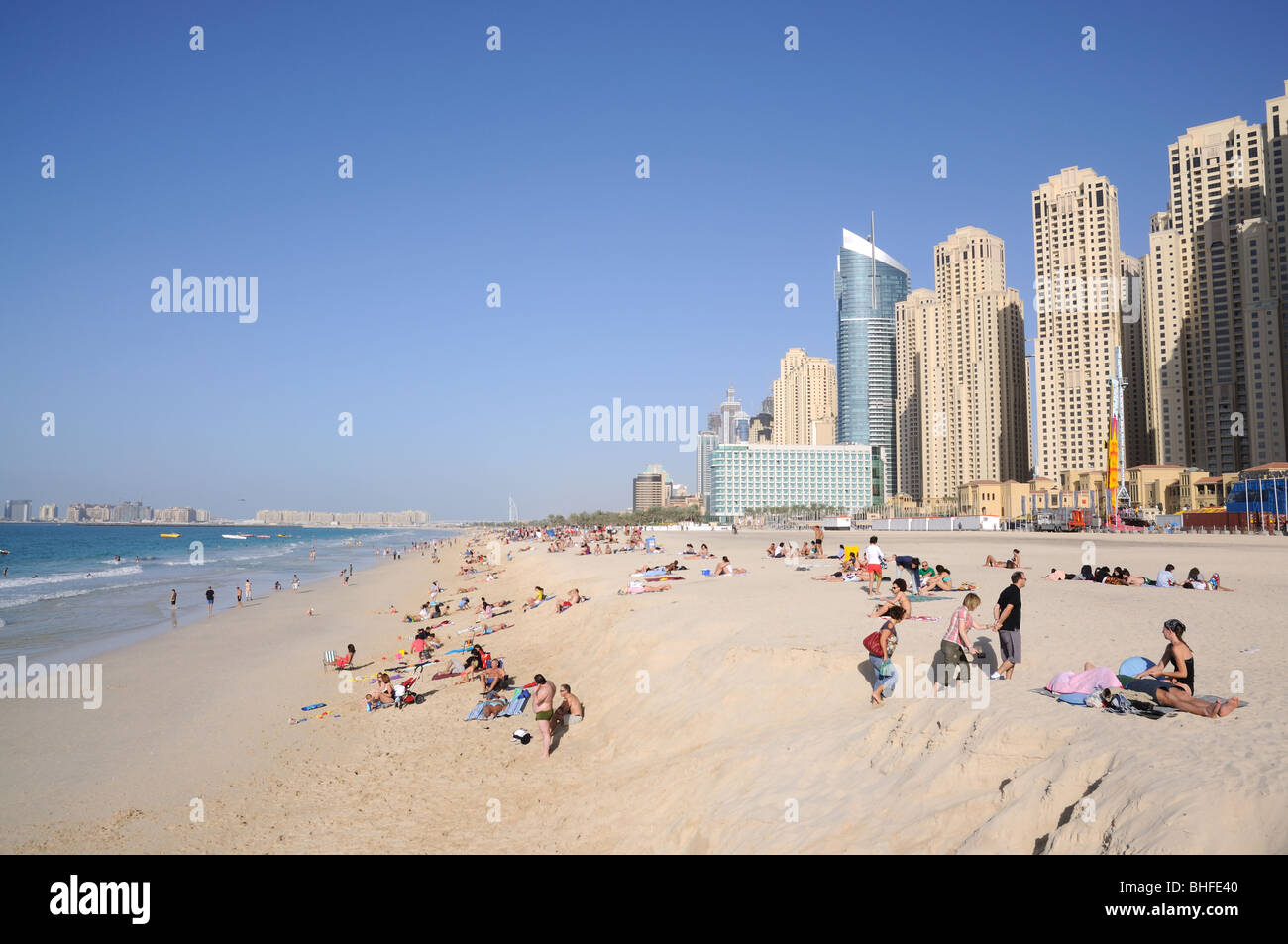Jumeirah Beach, Dubai United Arab Emirates Stock Photo - Alamy