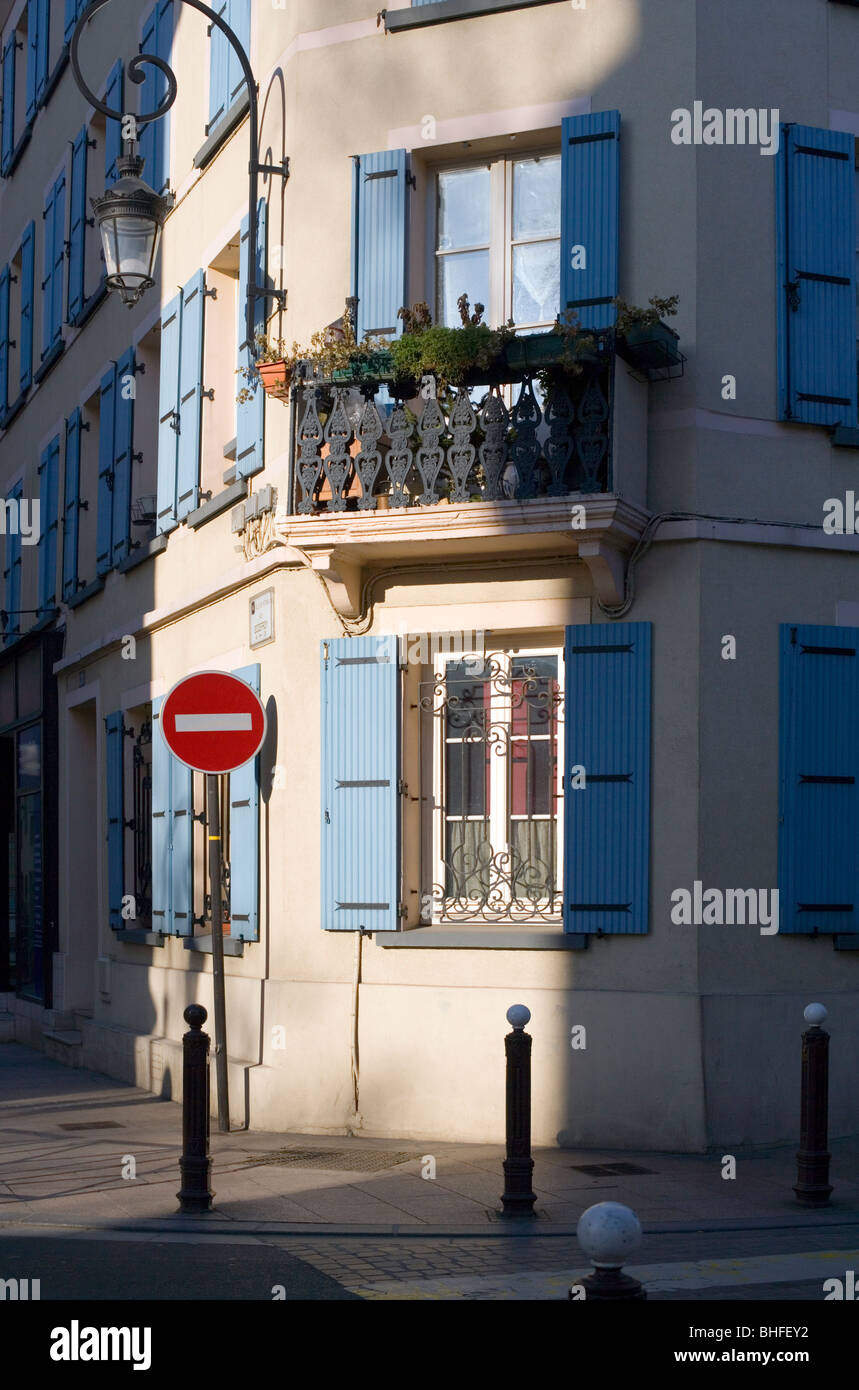 Suburban Neighborhood Street Corner