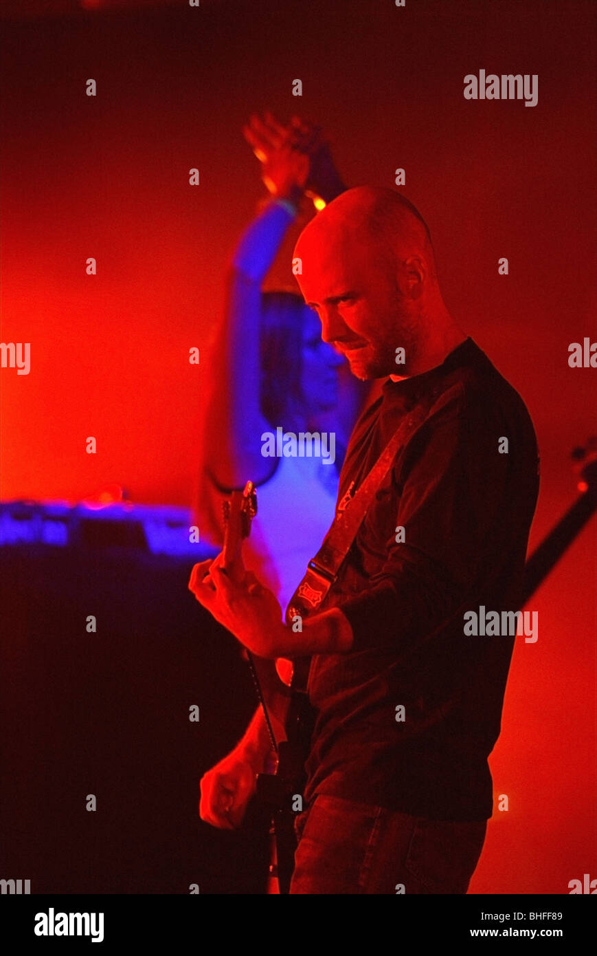 Moby performing at Womad at The Eden Project 2003 Stock Photo - Alamy