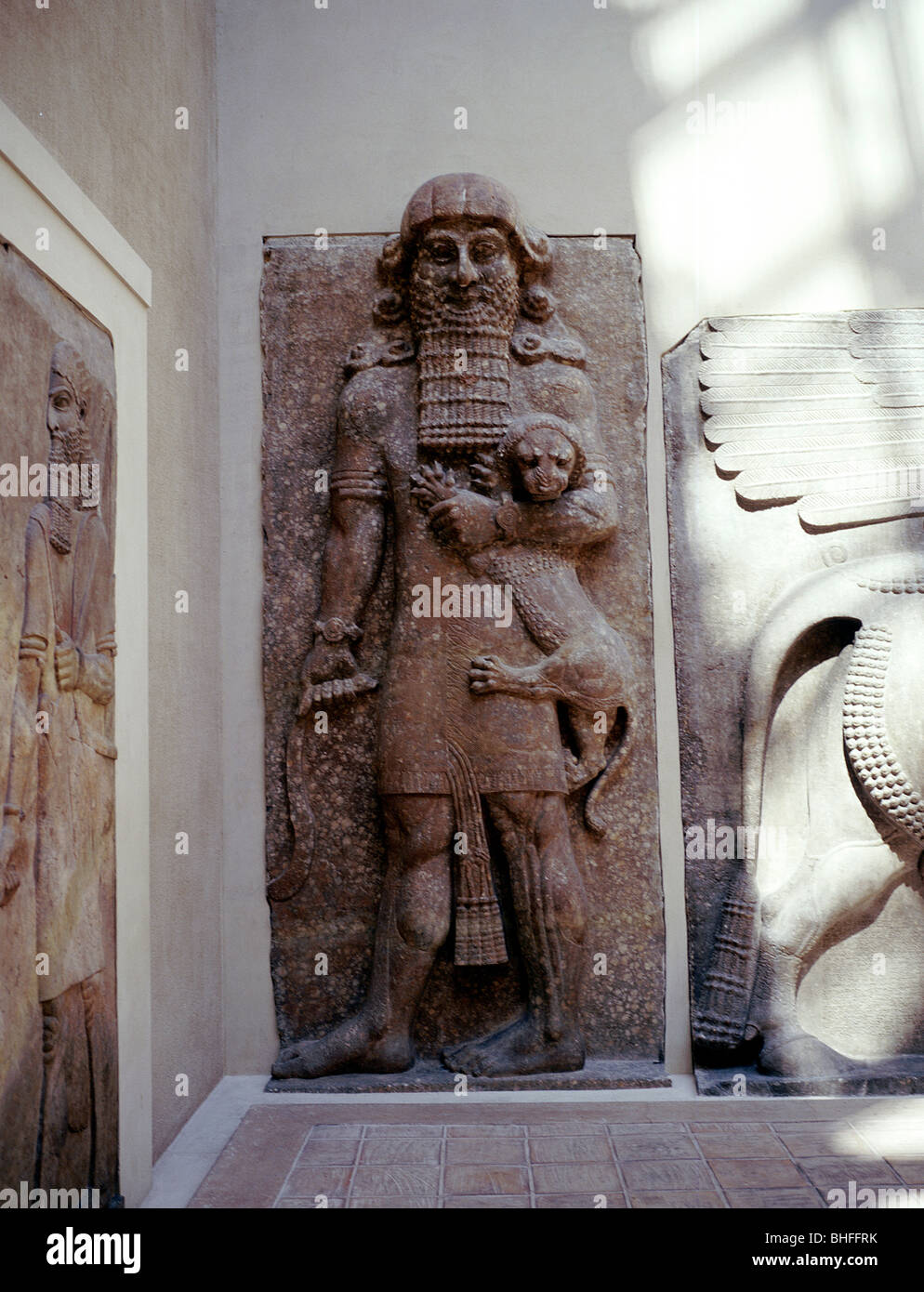Assyrian King Statue