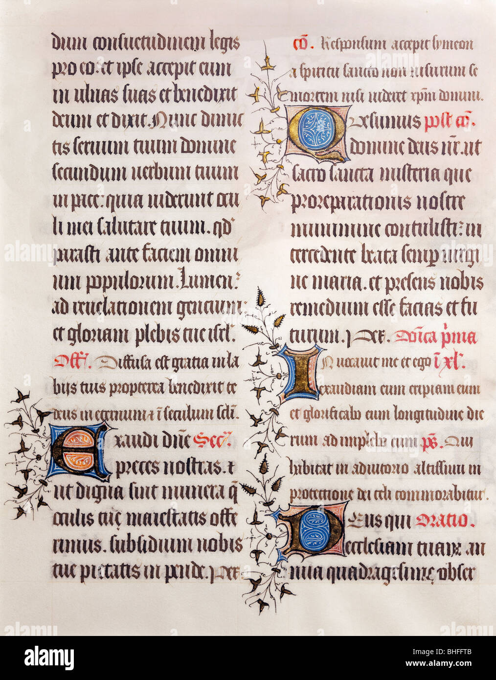 Missal manuscript hi-res stock photography and images - Alamy