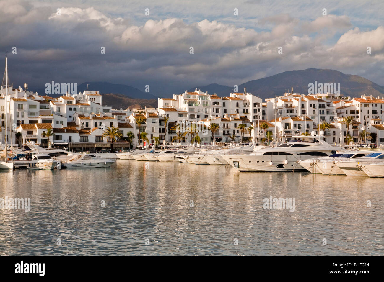 Marbella port spain hi-res stock photography and images - Alamy