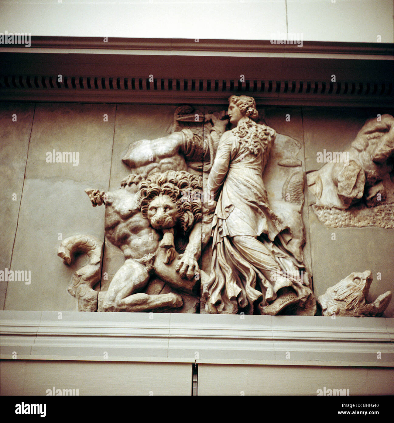 Altar of zeus, pergamon hi-res stock photography and images - Alamy