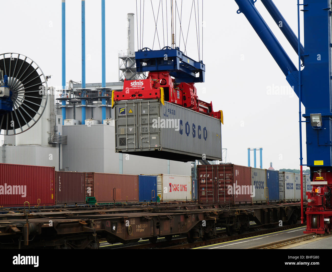 Container dispatch ctt container terminal hi-res stock photography and ...