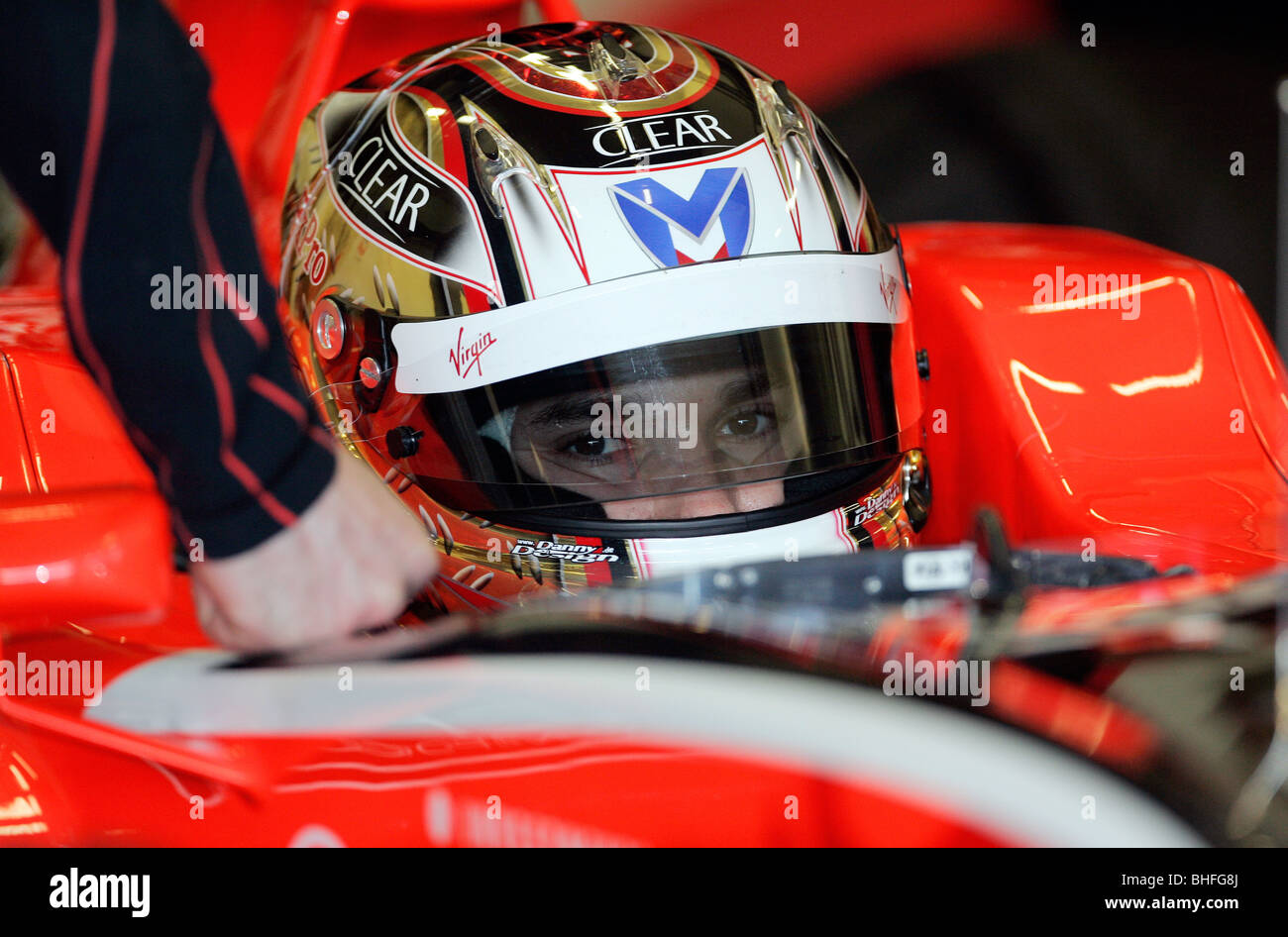 Timo Glock - Virgin Racing Stock Photo - Alamy