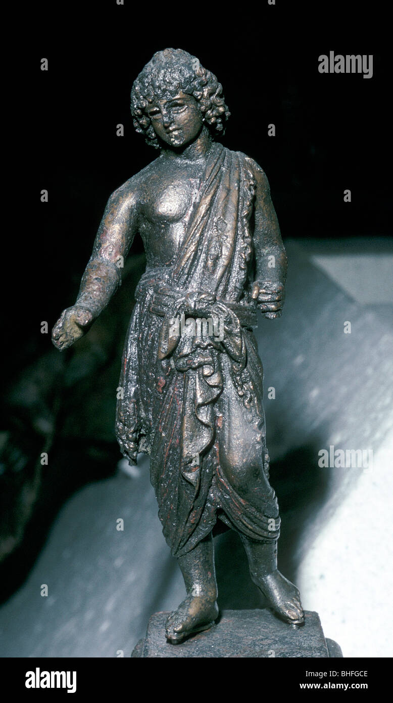 Bronze Statue of Adonis, Saida, Lebanon, 2nd century. Artist: Unknown ...