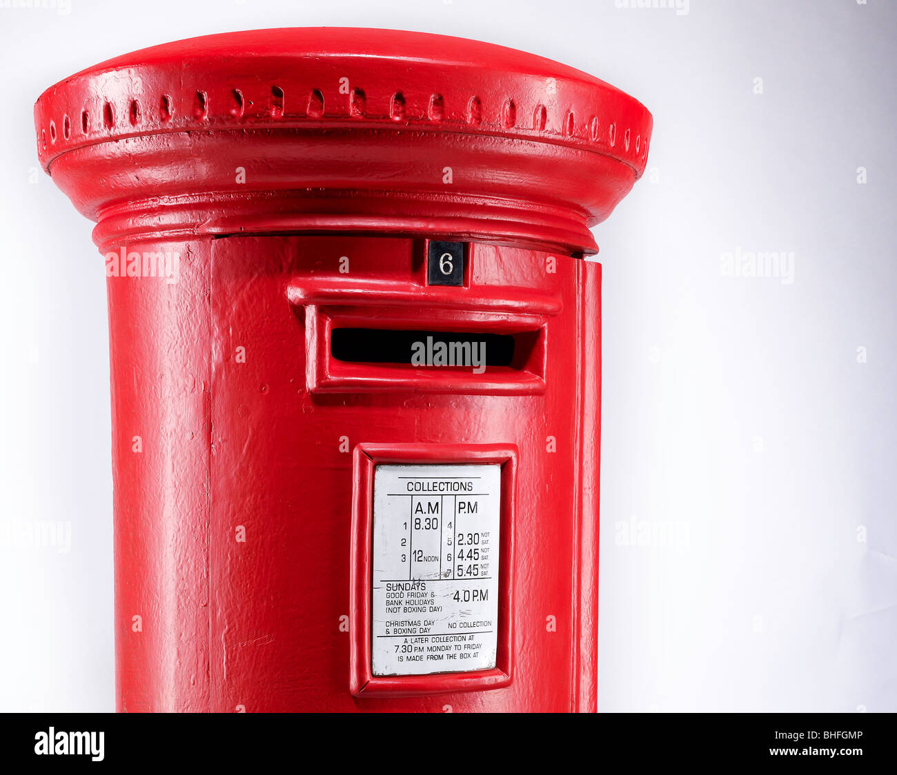 post box pillar Stock Photo - Alamy