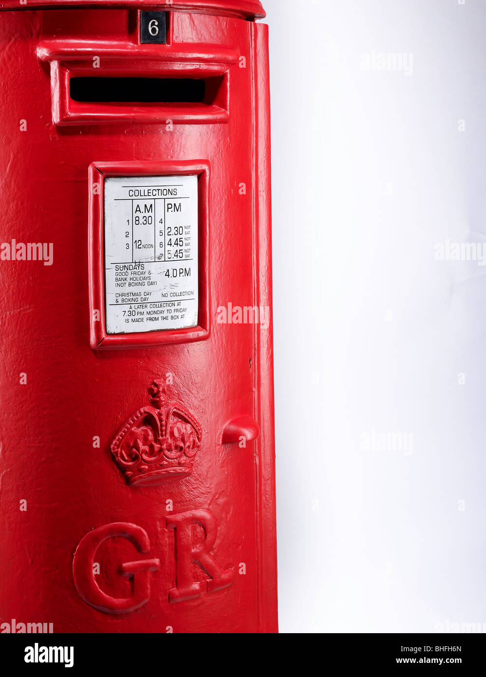 post box pillar Stock Photo - Alamy