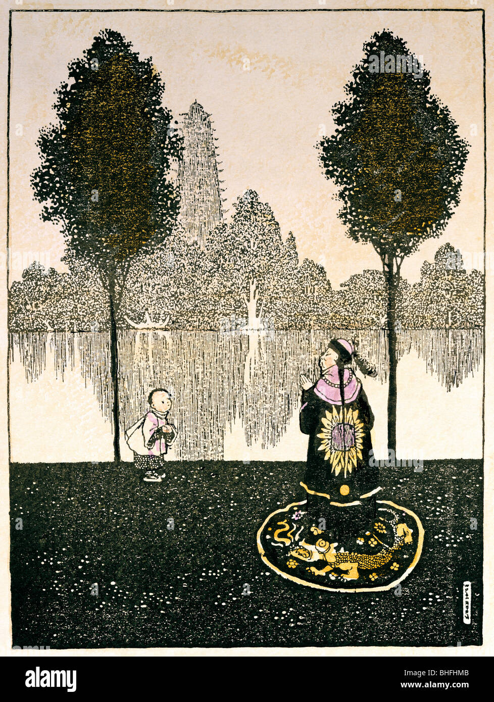 literature, fairy tales, Hans Christian Andersen, "The Nightingale ...