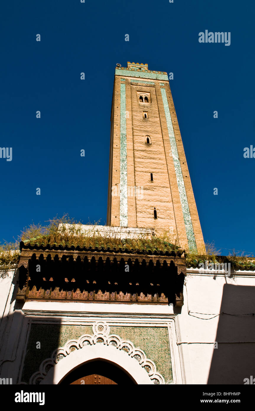 Beautiful Mosques in the old city of Fes Stock Photo - Alamy