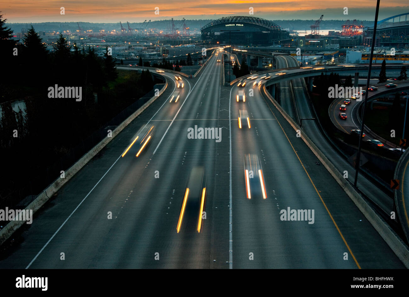Car viewpoint traffic highway hi-res stock photography and images - Alamy