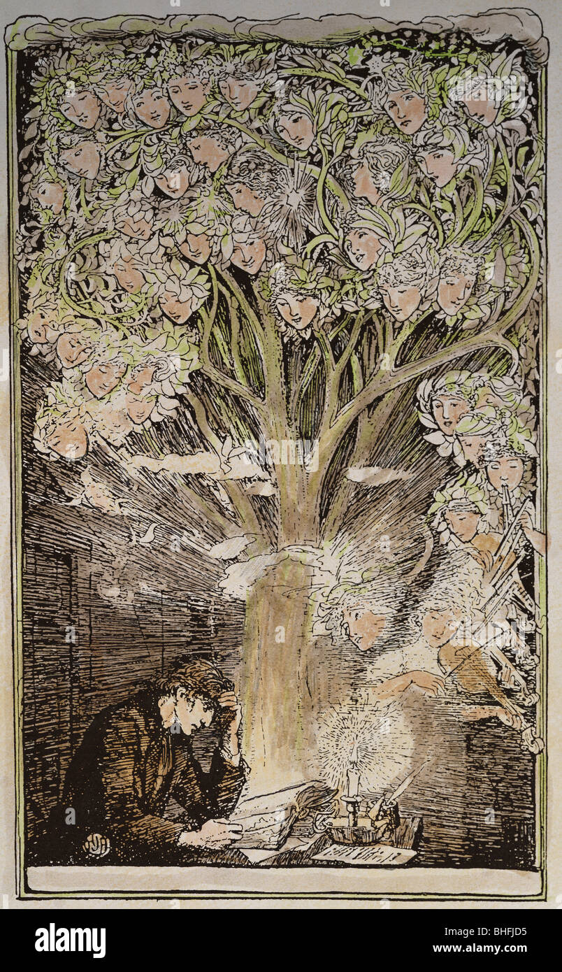 literature, fairy tales, Hans Christian Andersen, "The Goblin and the ...